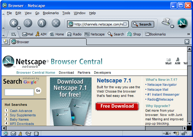 What Happened to Netscape? Turns out you are still using it! - Netscape ...