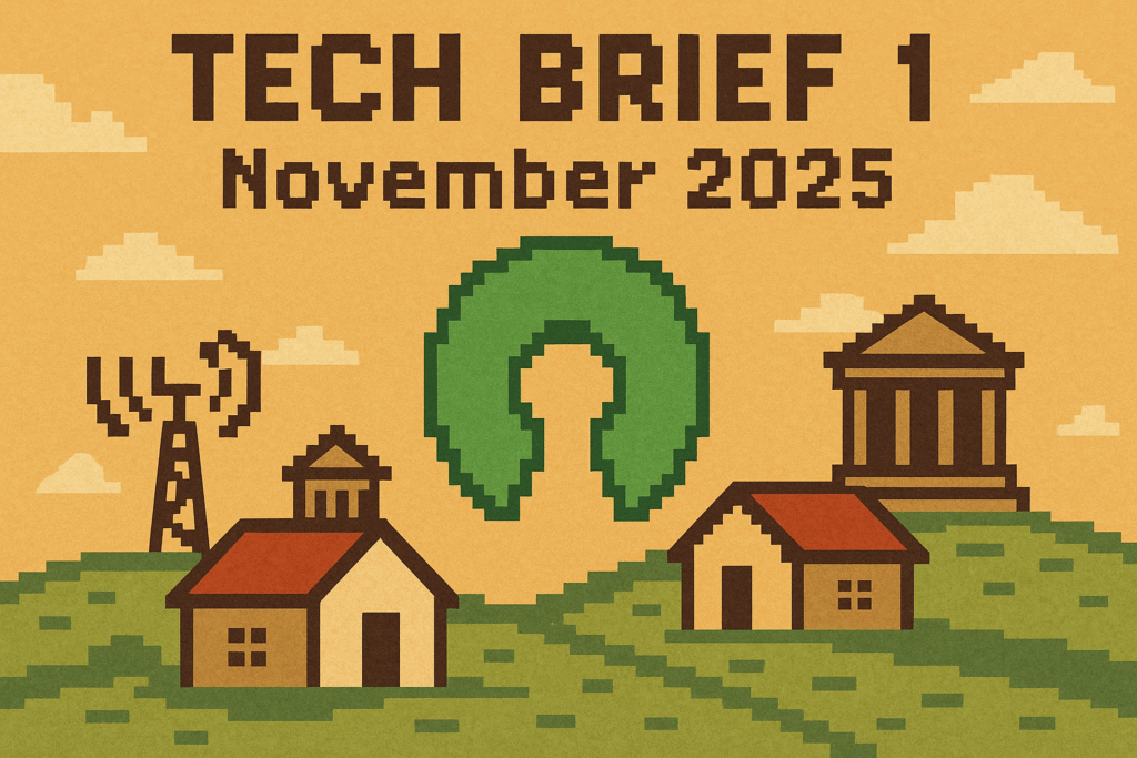 Tech Brief 1 November 2025: Infrastructure, Open Source, Accountability ...